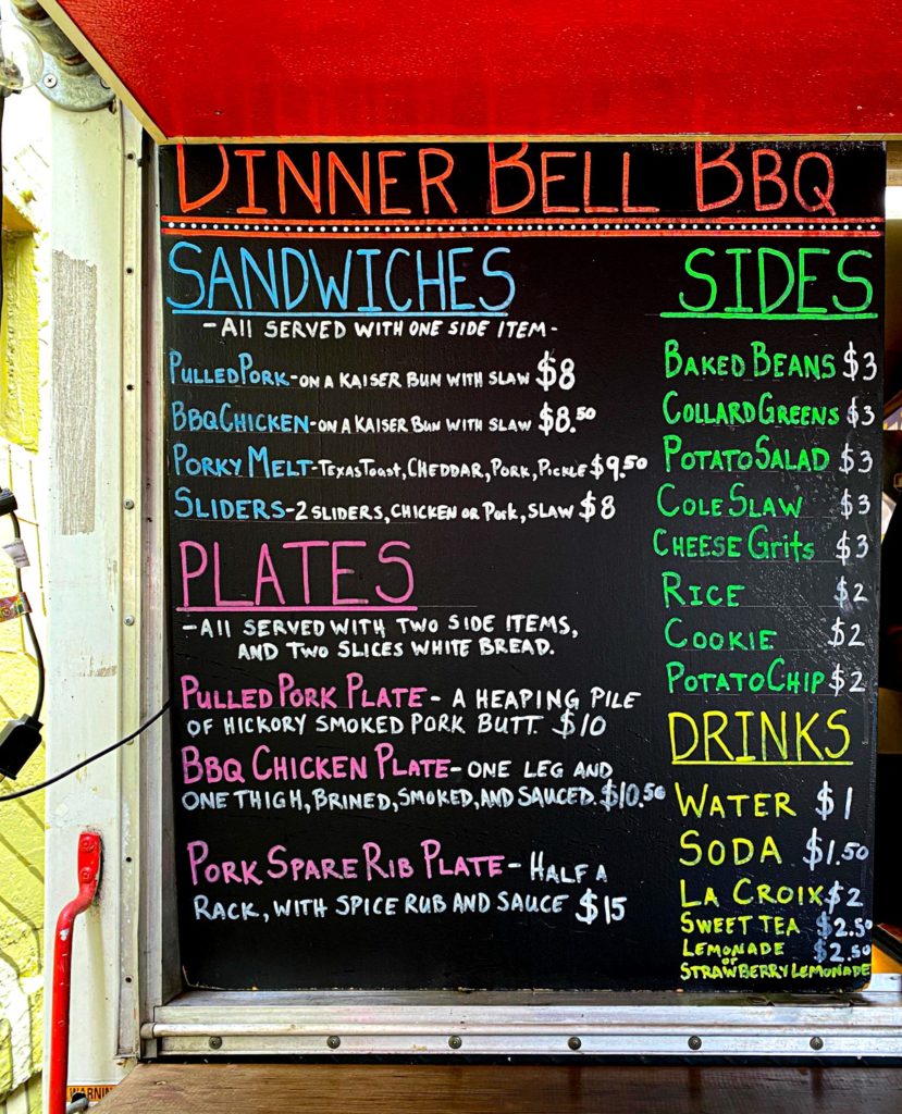 The Porky Melt at The Dinner Bell Barbecue Food Cart – This is Culinary ...